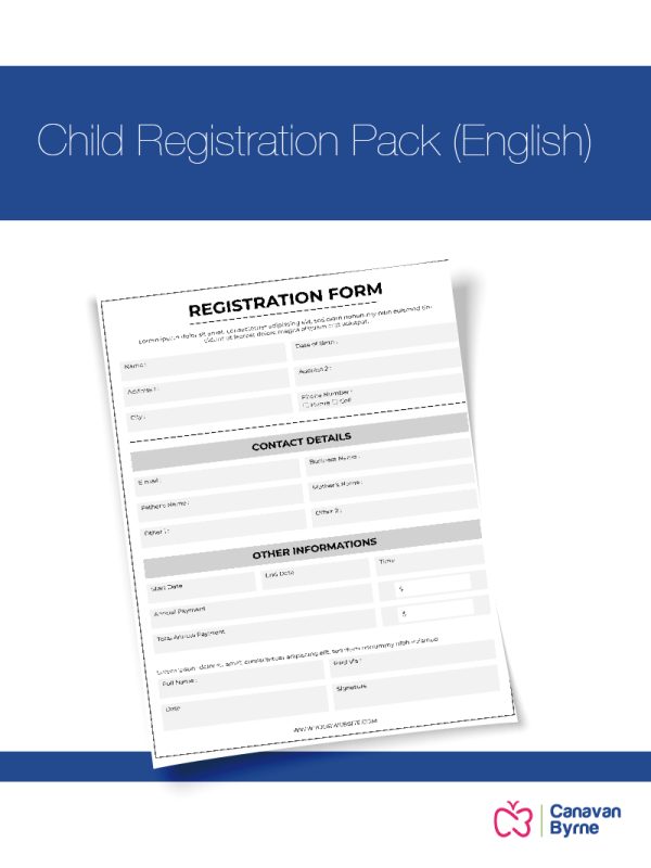 Children Registration Pack - Early Years Shop