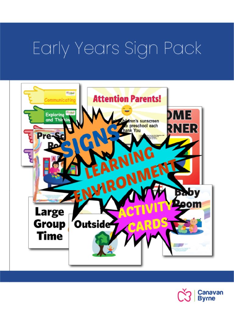 Early Years Signs Pack - Early Years Shop