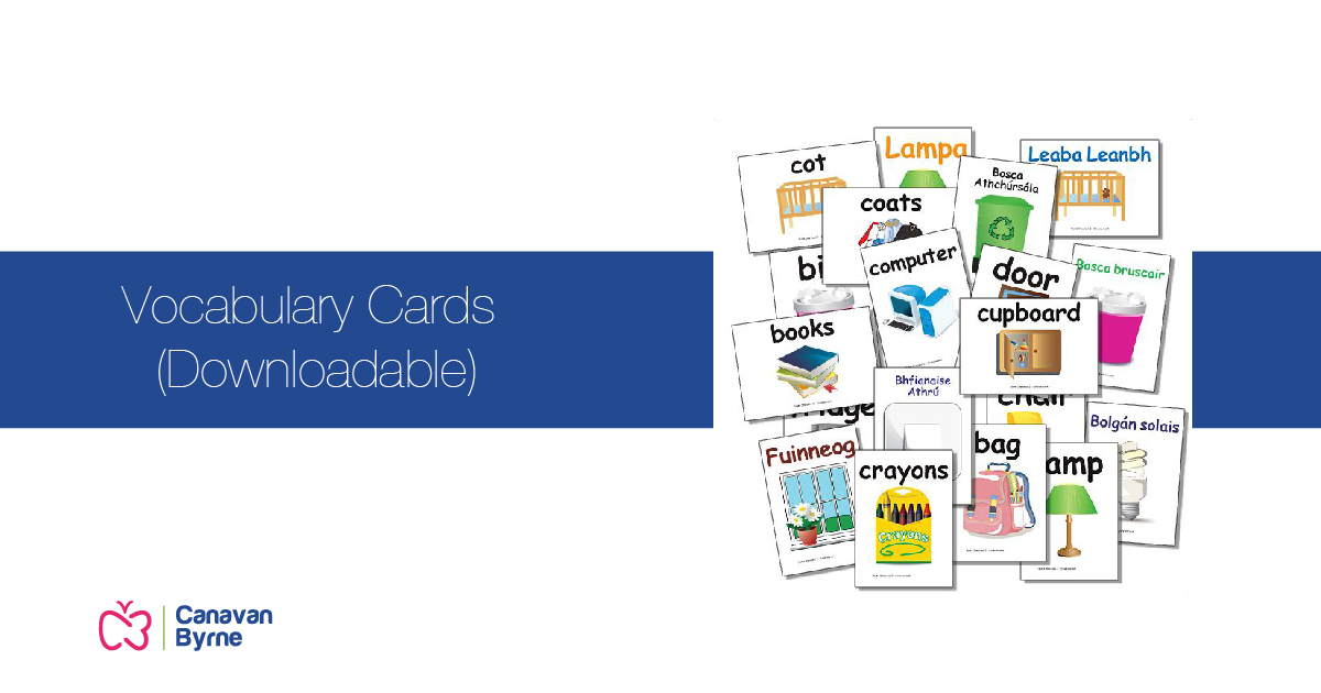 Vocabulary Cards (Downloadable) - Early Years Shop