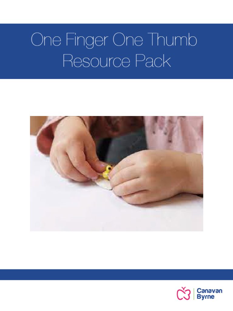 One Finger One Thumb Resource Pack - Early Years Shop