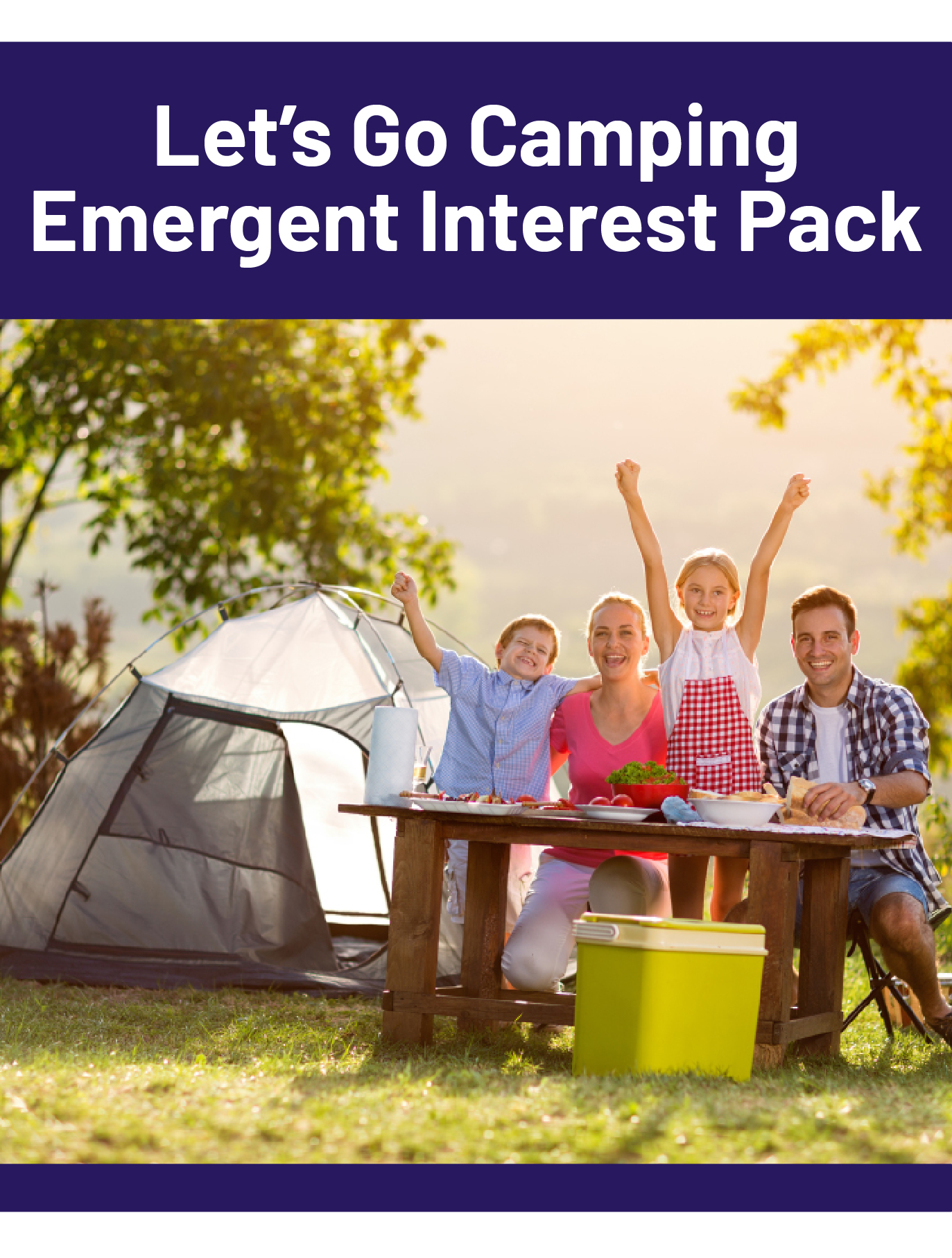 Let's Go Camping Emergent Interest Pack - Early Years Shop