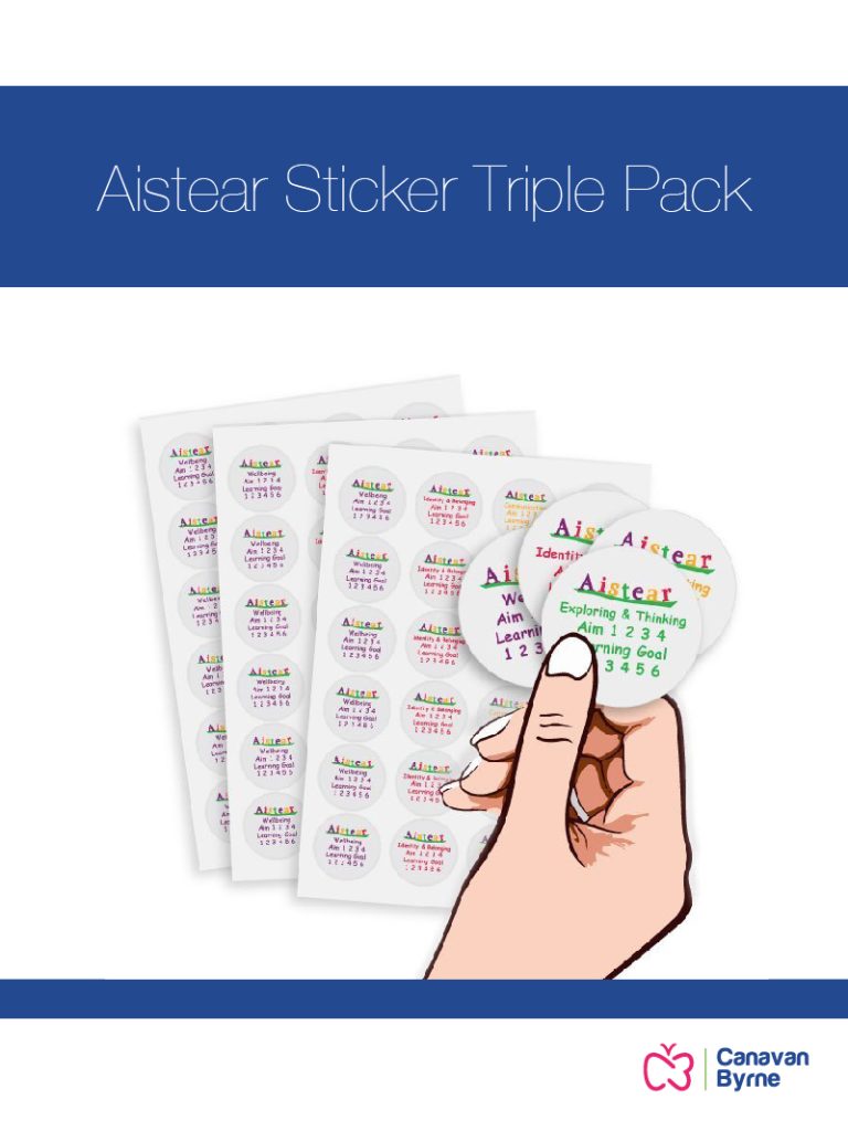 Aistear Stickers & Aistear Greamáin Nua - Triple-pack - Copy - Early ...
