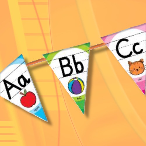 Alphabet Flag Bunting - Early Years Shop