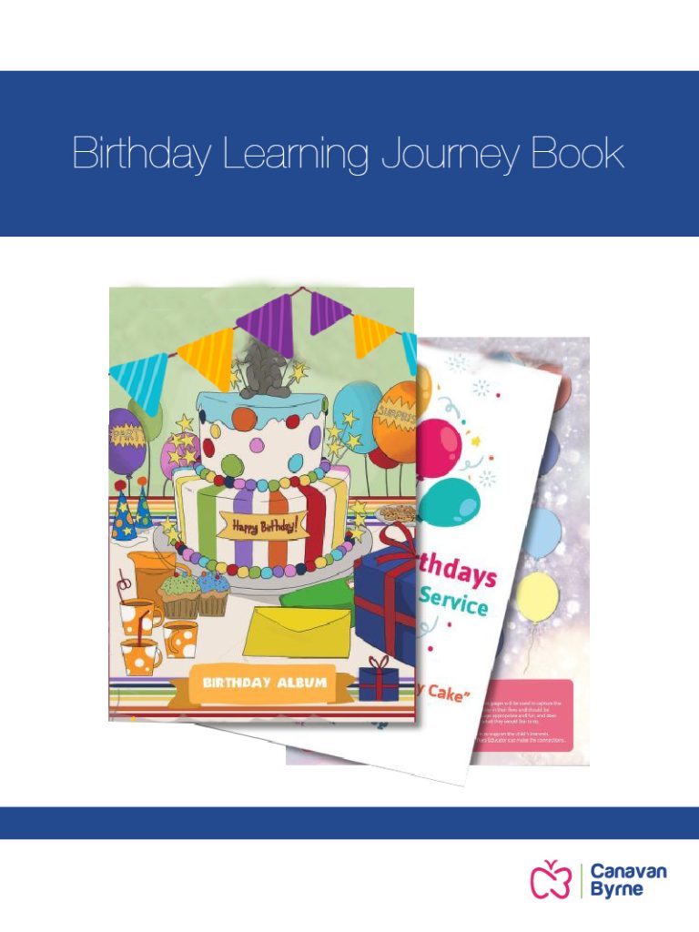 Birthday Learning Journey Book - Early Years Shop