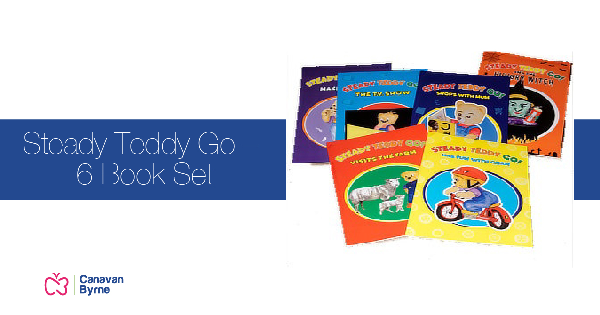 Steady Teddy Go! 6 colourful A4 books for Early Years! - Early Years Shop