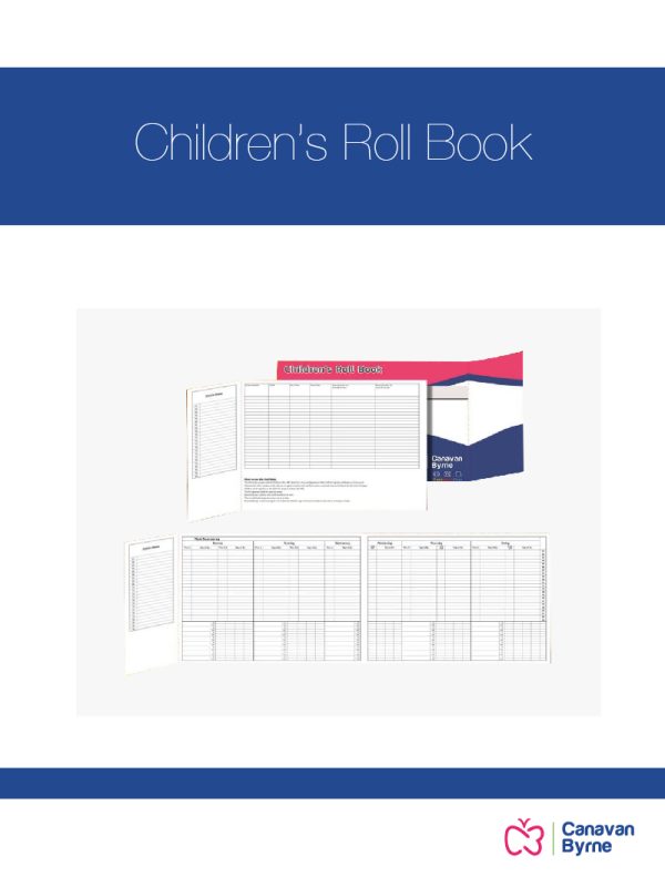 Children's Roll Book with Sign-in and Sign-out - Early Years Shop
