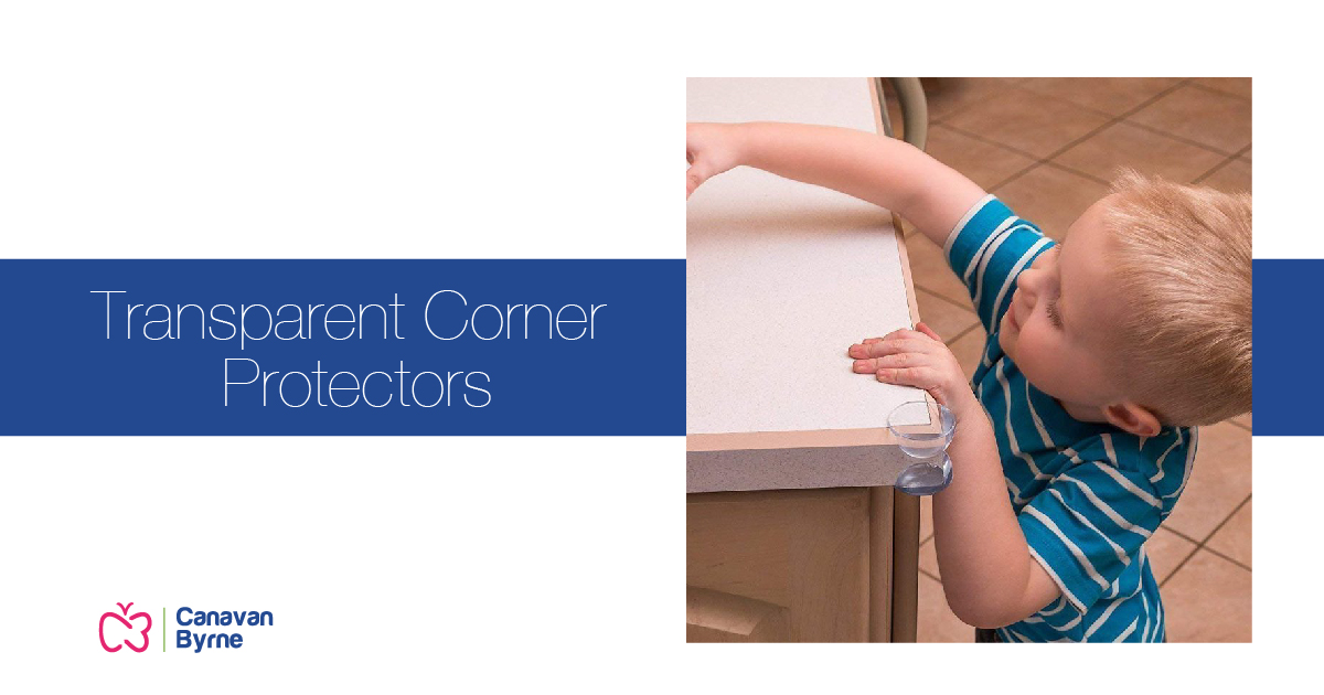 Transparent Corner Protectors - Early Years Shop