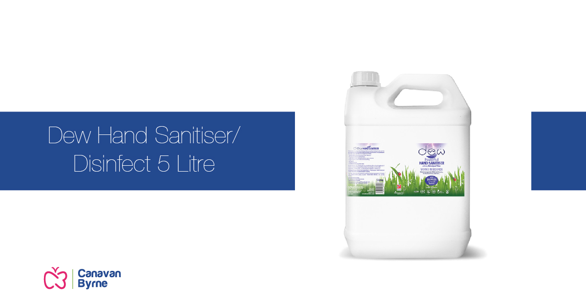 Dew Hand Sanitiser/Disinfect 5 Litre - Early Years Shop