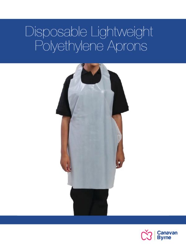 Disposable Lightweight Polyethylene Aprons (Pack of 100) - Early Years Shop