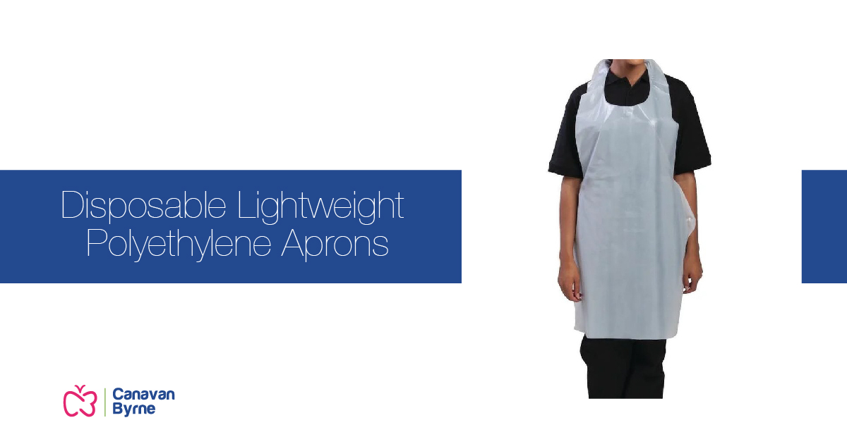 Disposable Lightweight Polyethylene Aprons (Pack of 100) - Early Years Shop