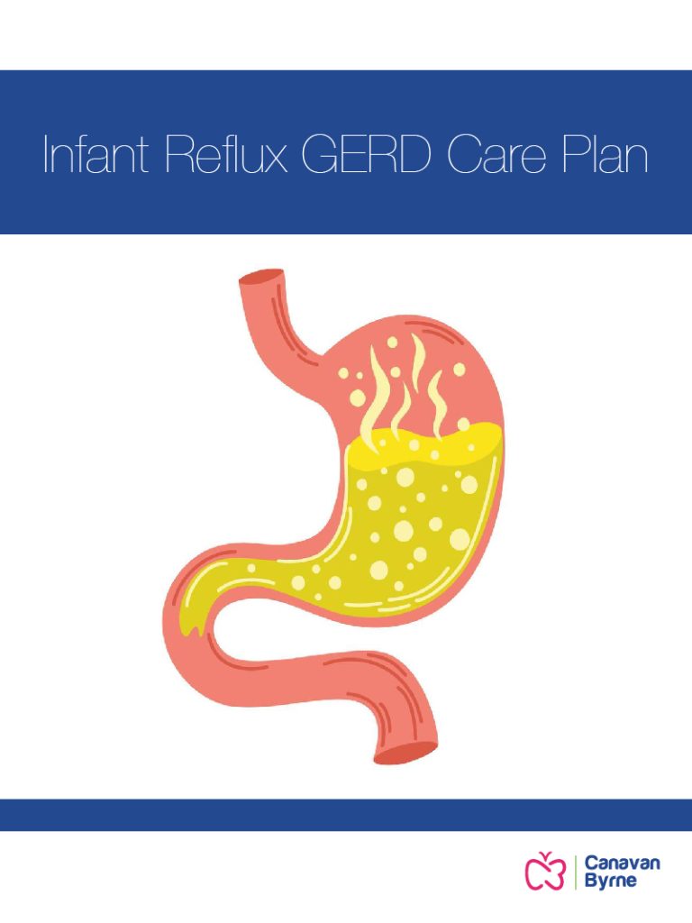 Infant Reflux GERD Care Plan - Early Years Shop