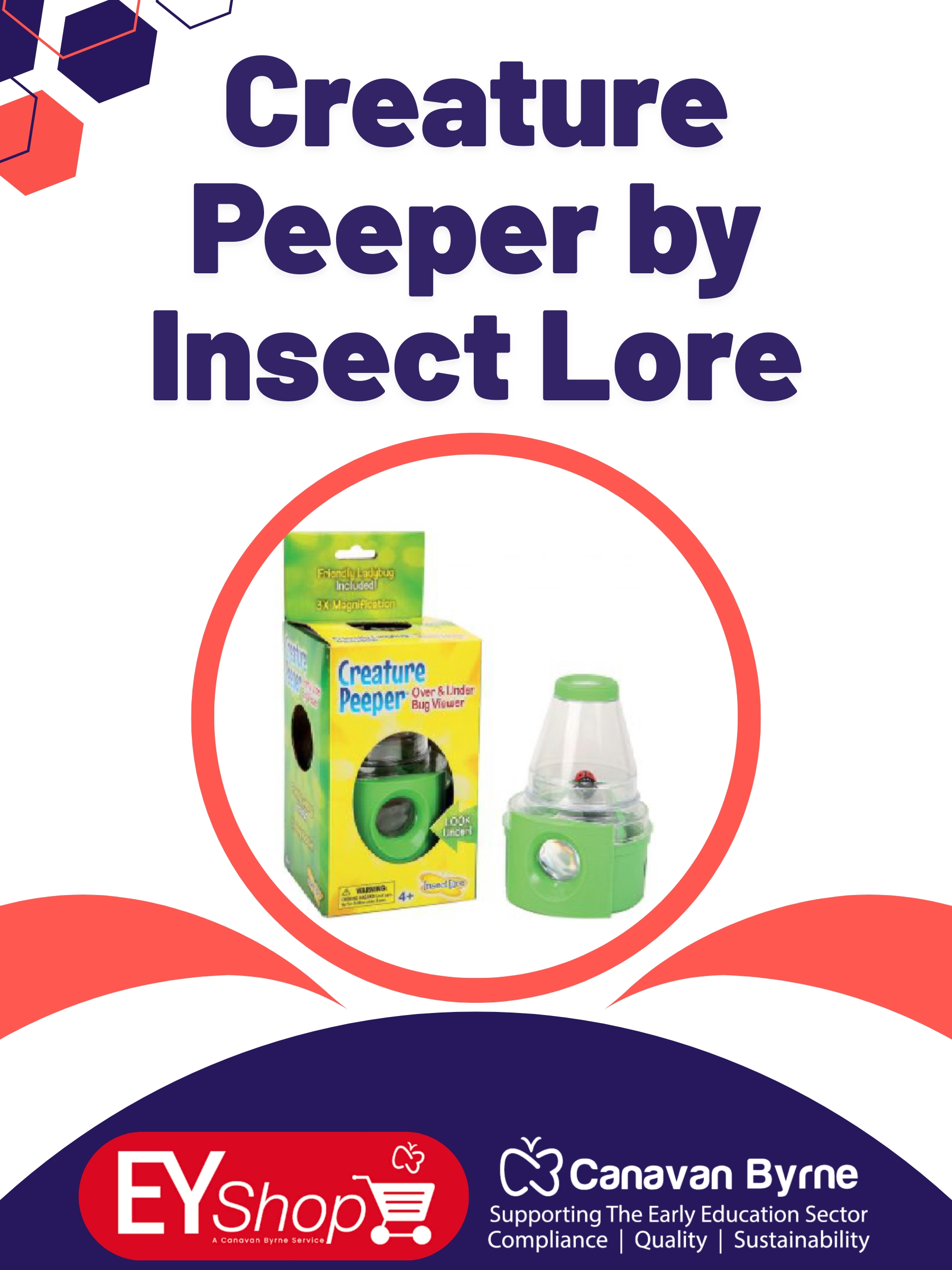 Creature Peeper from Insect Lore - Early Years Shop