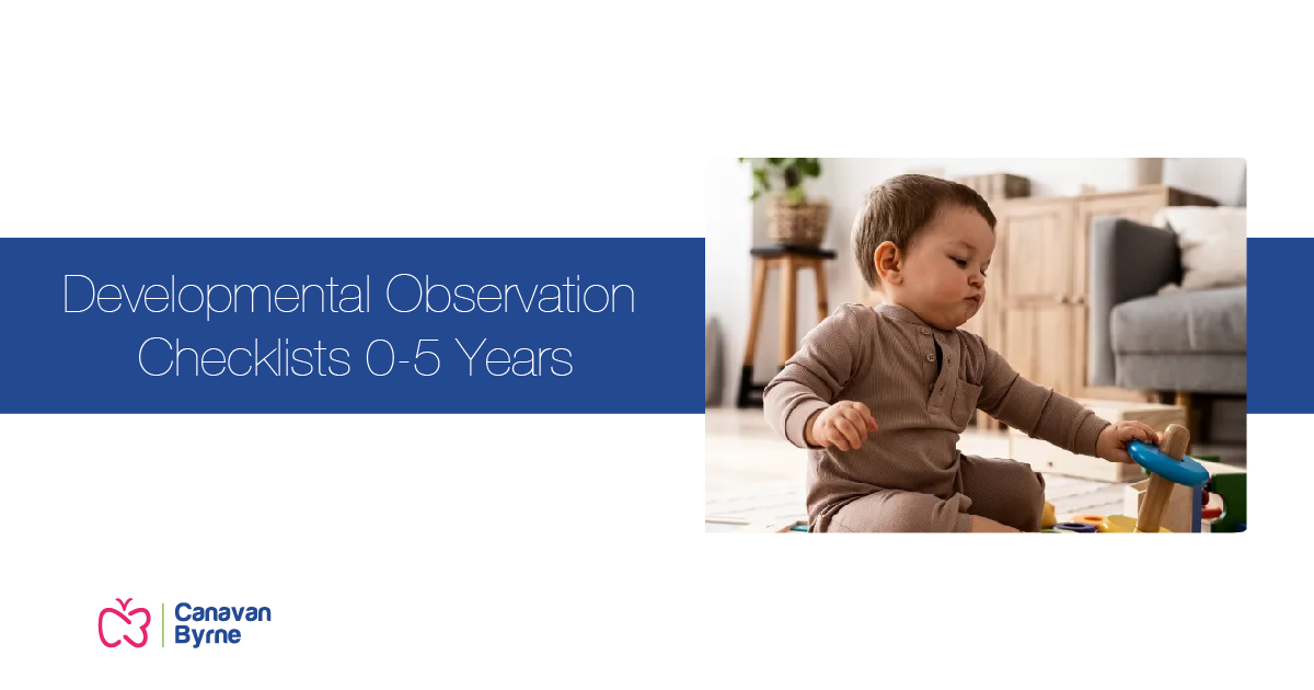 Developmental Observation Checklists from Birth to 5 Years - Early ...