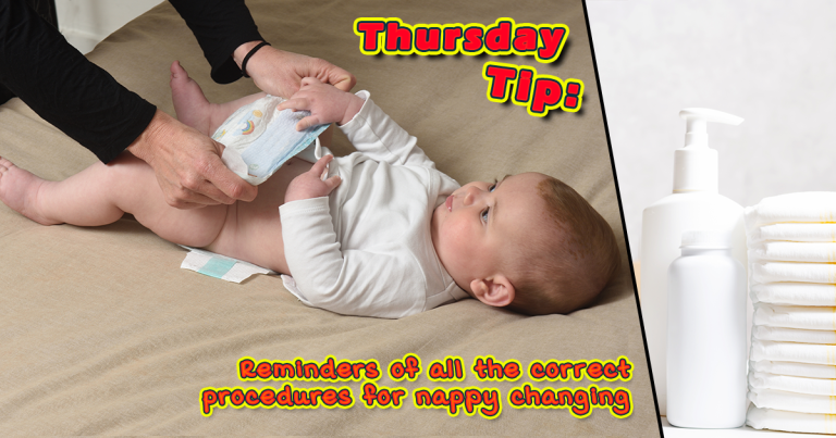 Reminders of all the correct procedures for nappy changing - Early ...