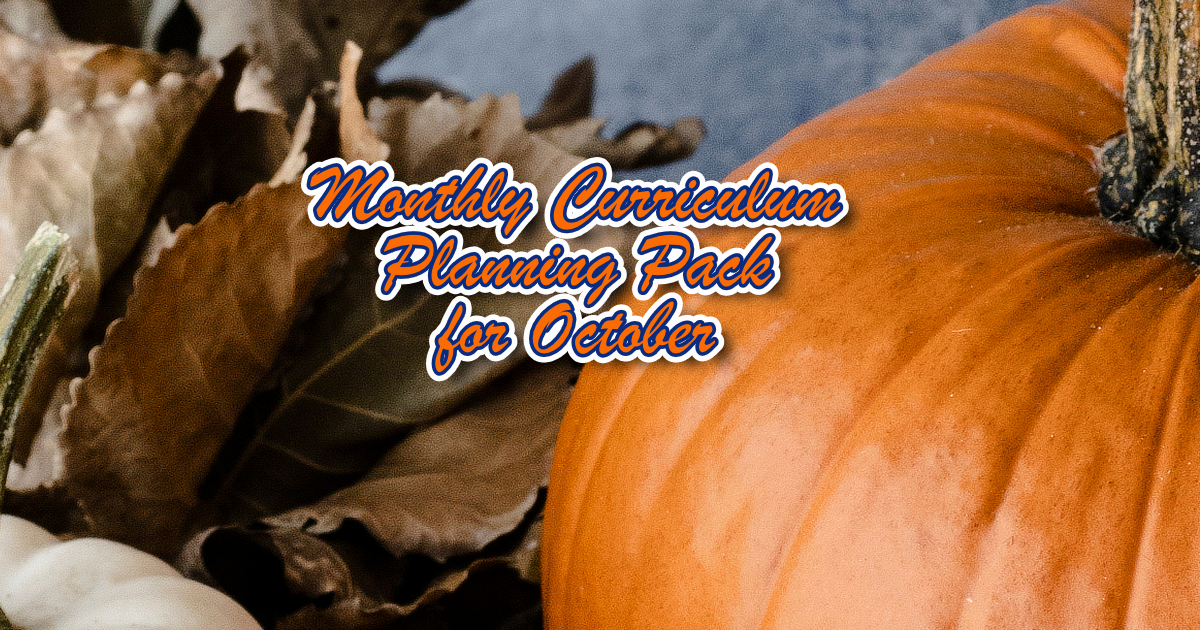 October 2021 Curriculum Plan Pack - Early Years Shop