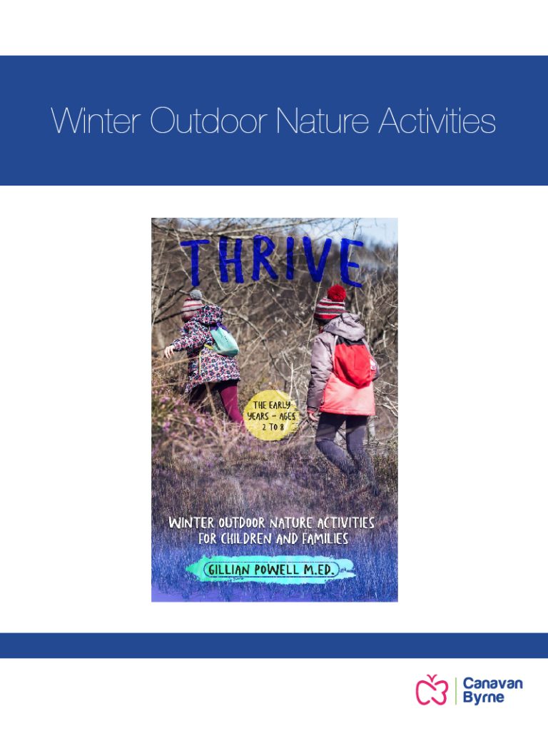 'Thrive Winter Outdoor Nature Activities' by Gillian Powell M.ED ...