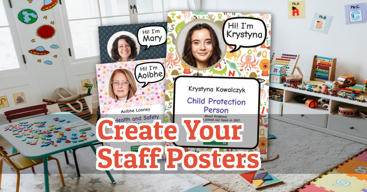 Staff Posters: Essential Information to Post in Your Setting - Early ...