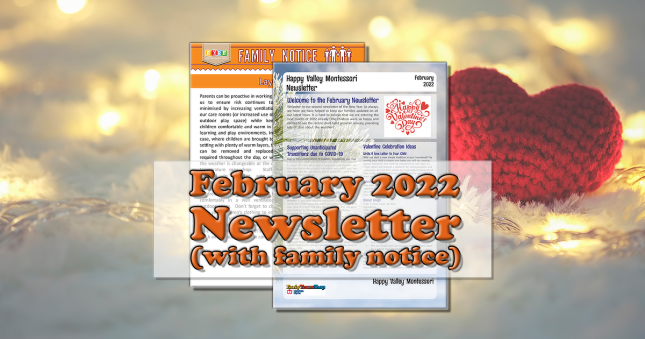 Newsletter February 2022 - Early Years Shop