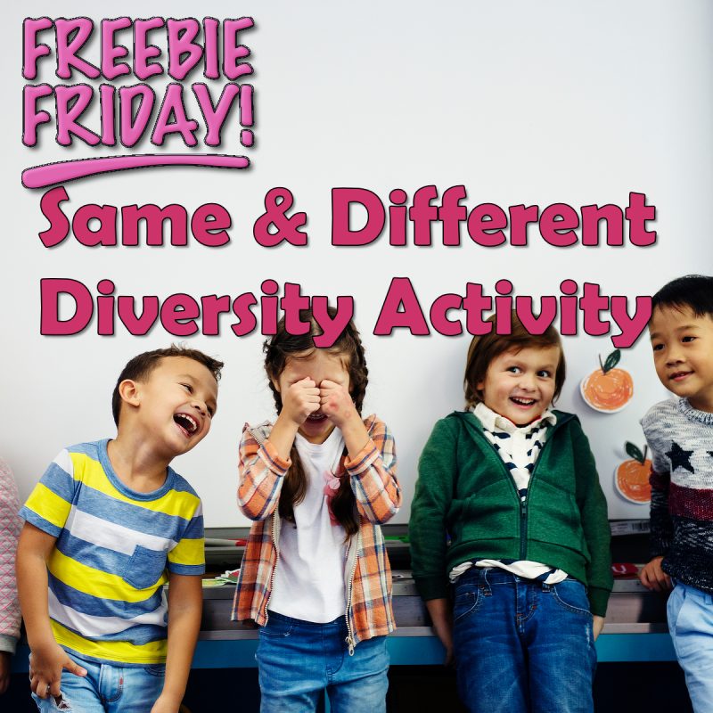 Friday Freebie Same & Different Diversity Activity.ft - Early Years Shop