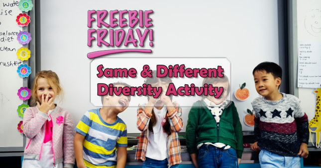 Same & Different Diversity Activity - Early Years Shop