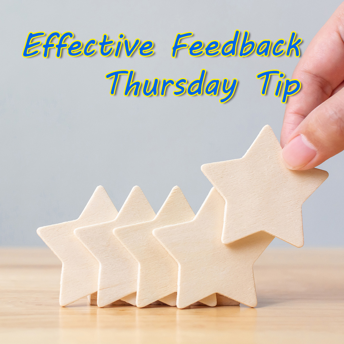 Effective Feedback Thursday Tip - Early Years Shop