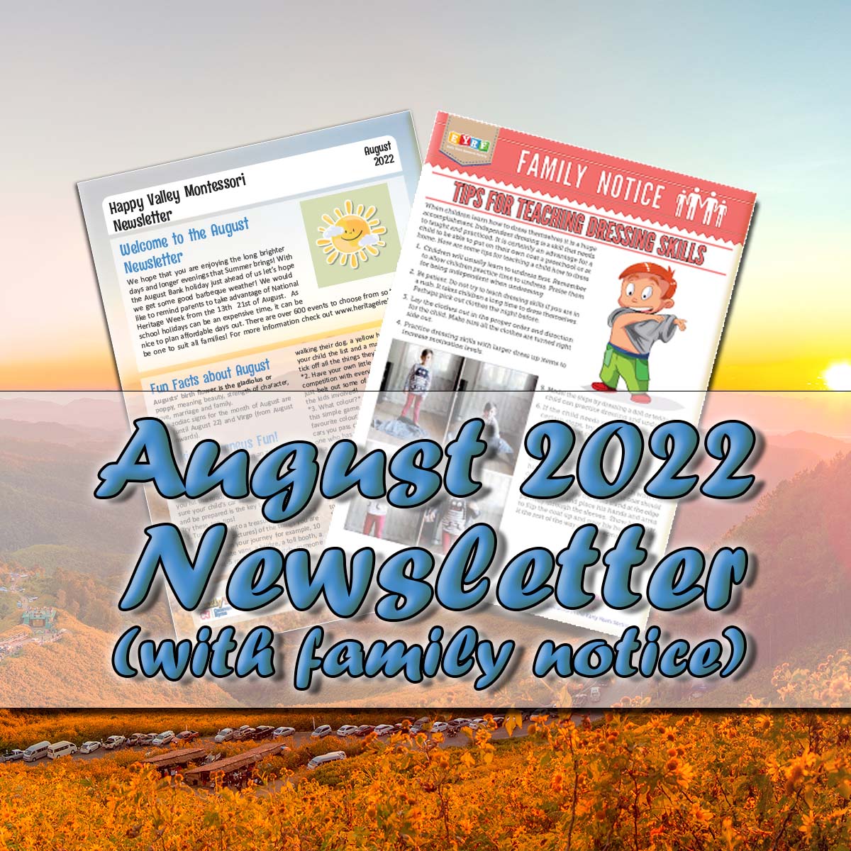 FREE Access to Create Your Own August Newsletter! - Early Years Shop