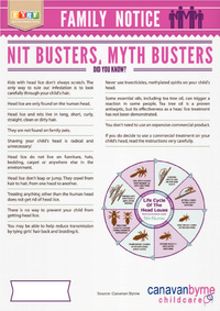 Nit Busters Myth Busters - Early Years Shop