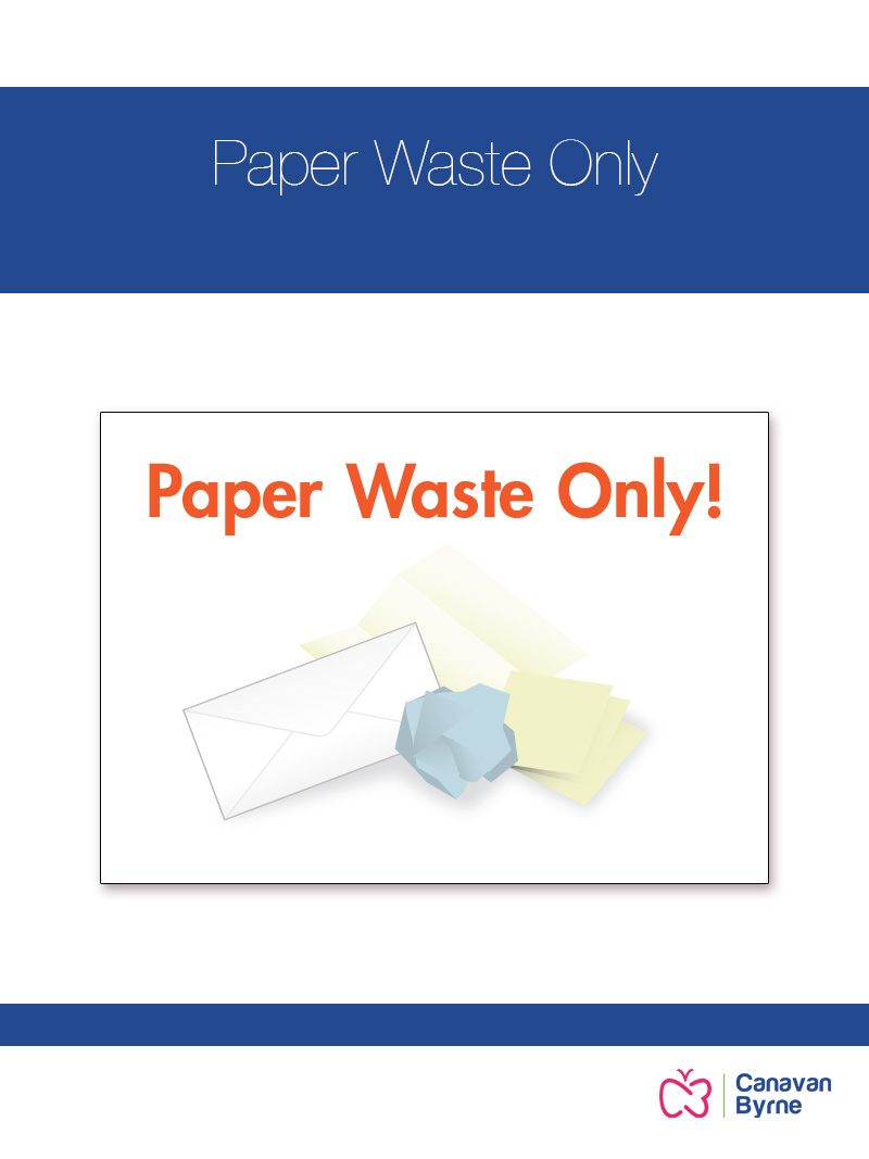 Paper-Waste-Only - Early Years Shop