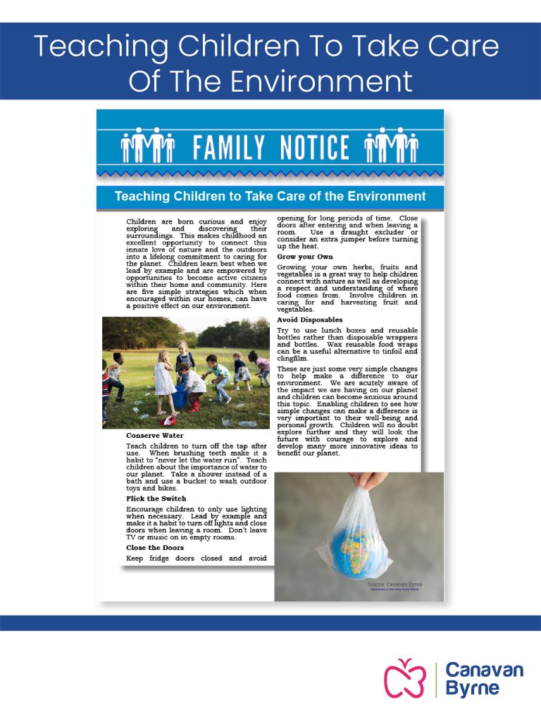 Teaching Children To Take Care Of The Environment - Early Years Shop