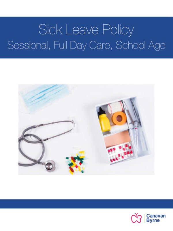 Sick Leave Policy - Sessional, Full Day Care, School Age - Early Years Shop