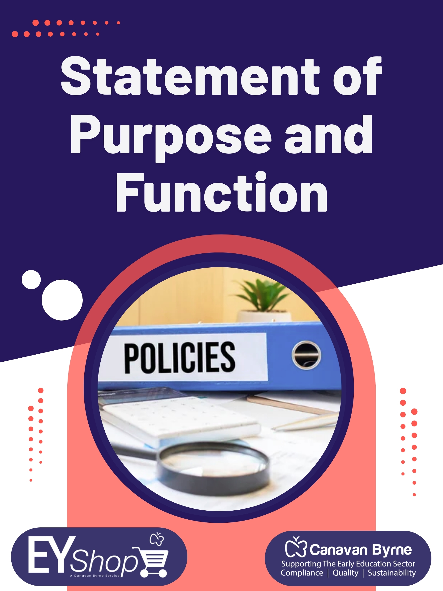 Statement of Purpose and Function Policy - Early Years Shop