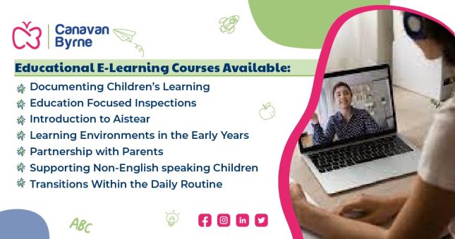 Educational Themed eLearning Courses From Canavan Byrne - Early Years Shop