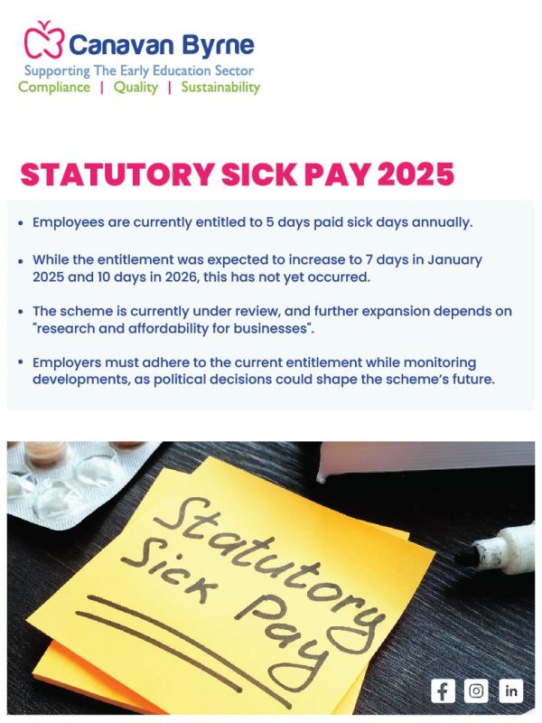 Update on Statutory Sick Pay Scheme 2025: Letter to Employees - Early ...