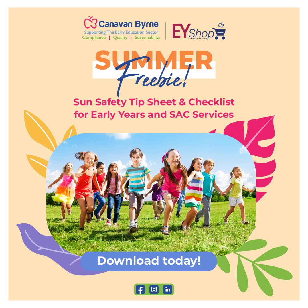 Friday Freebie - Sun Safety Tip Sheet & Checklist - Early Years Shop