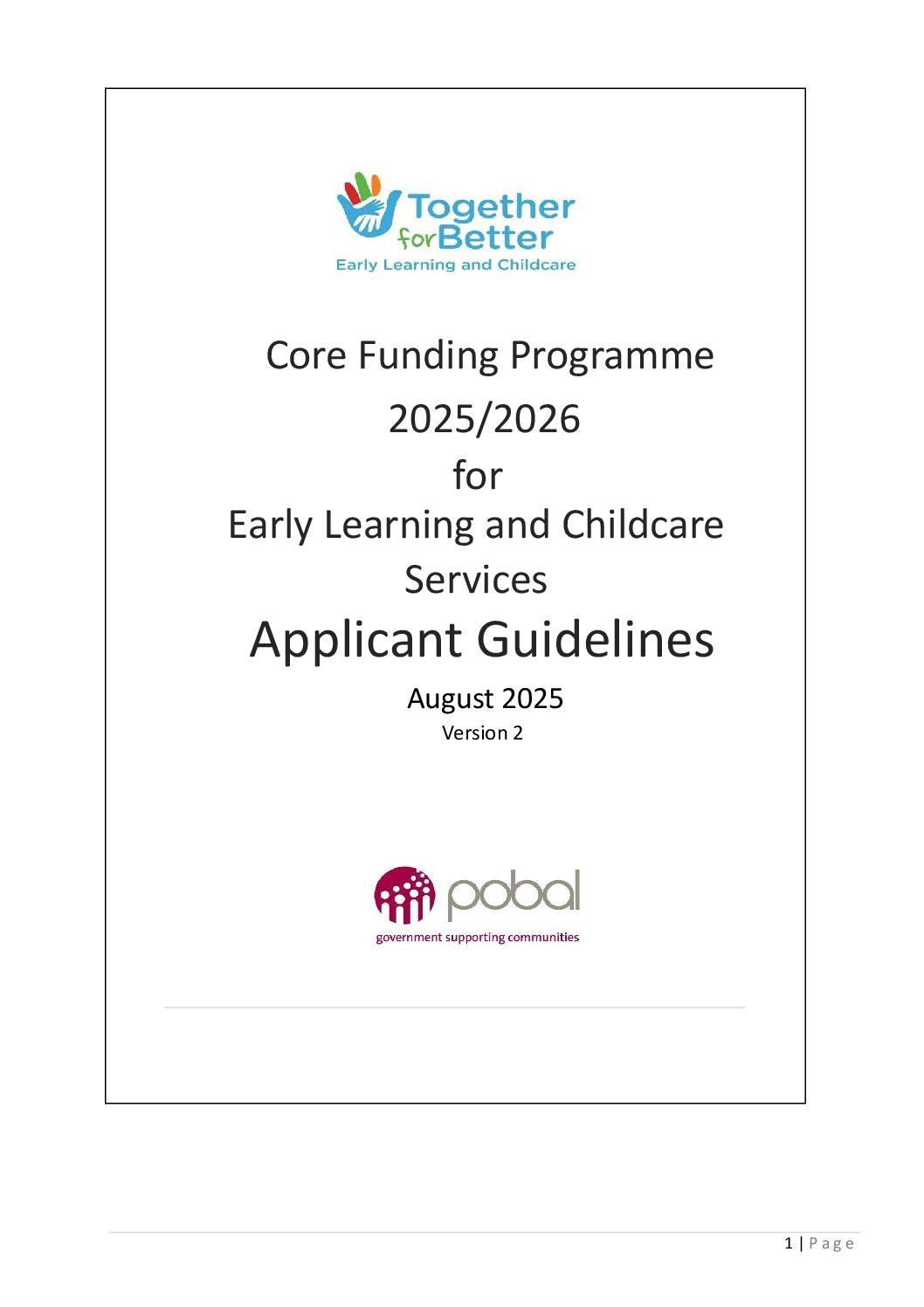 2025.26 Core Funding Applicant Guidelines V2 (2) - Early Years Shop